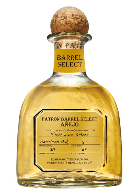 Patron Anejo Single Barrel Select Tequila | Total Wine & More