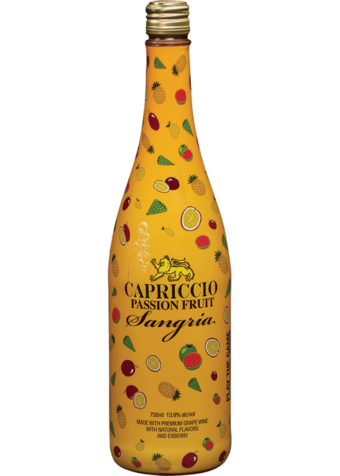 Capriccio Passion Fruit Sangria | Total Wine & More Capriccio Passion Fruit Sangria | Total Wine & More