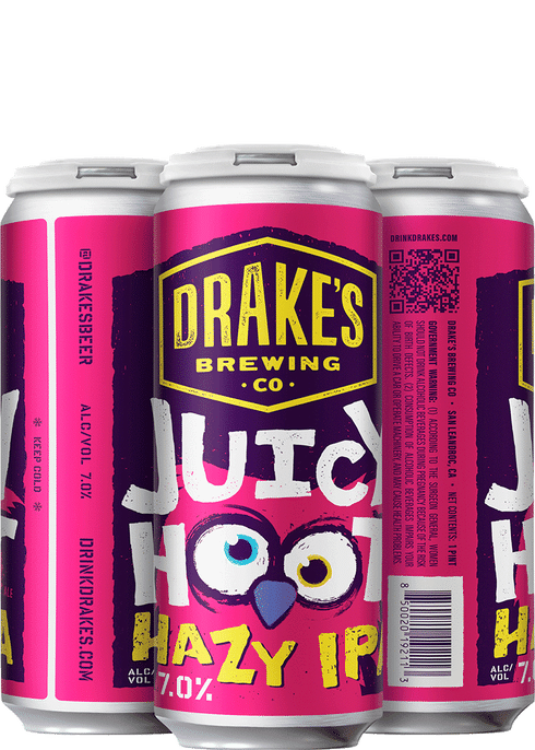 Drake's Juicy Hoot Hazy IPA | Total Wine & More