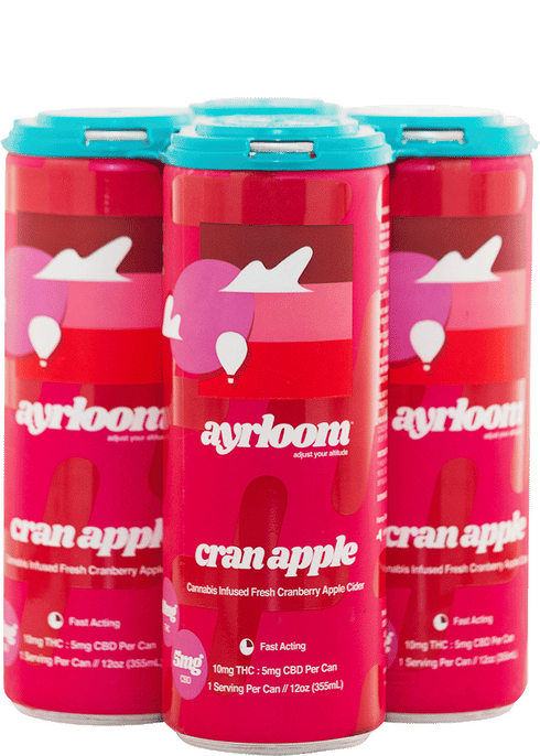 Ayrloom THC 10mg Cran Apple | Total Wine & More