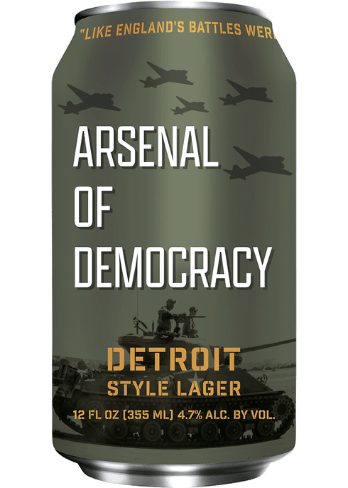 Detroit Liquid Arsenal of Democracy Detroit Style Lager | Total Wine & More