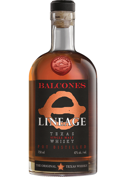 Balcones Lineage Single Malt Whiskey | Total Wine & More