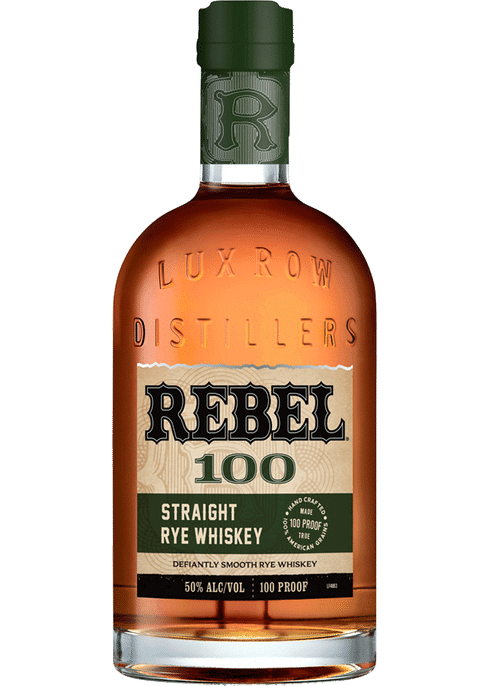 Rebel 100 Straight Rye Whiskey | Total Wine & More