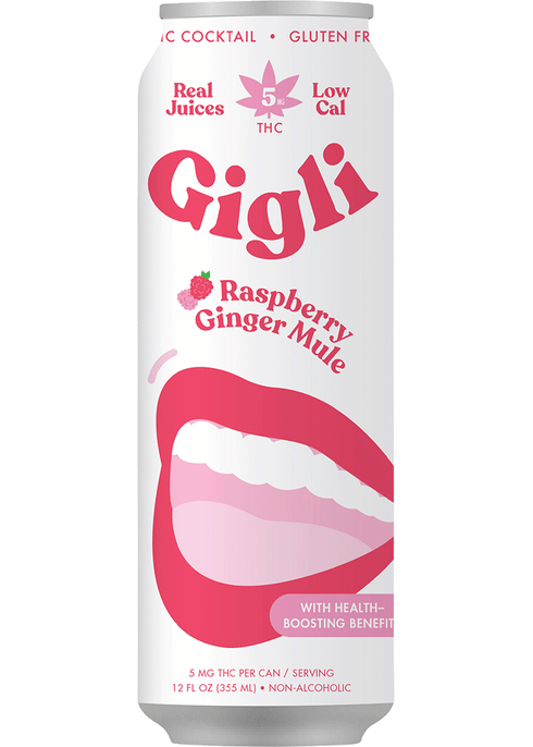 Gigli THC 5mg Raspberry Ginger Mule | Total Wine & More