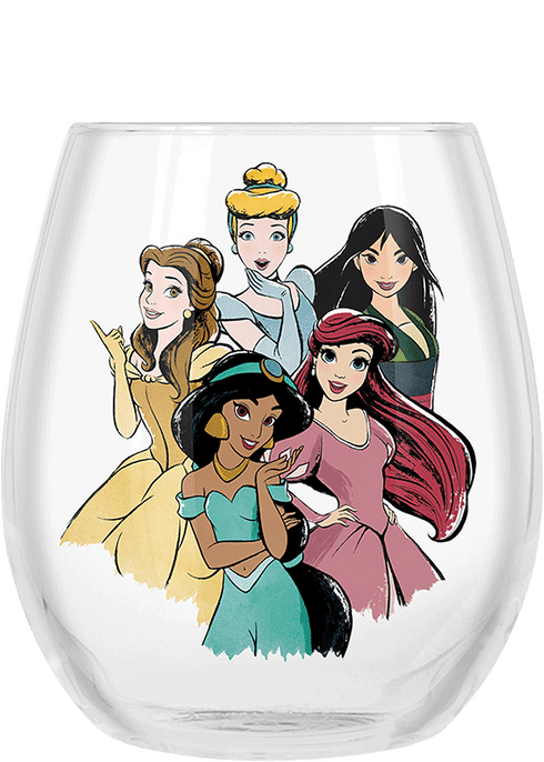 Disney Princess Celebration 33oz Oversized Tear Drop Glass | Total Wine ...