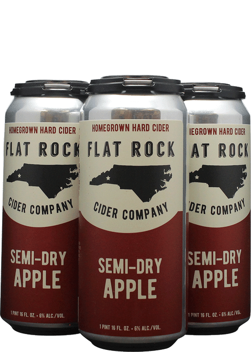Flat Rock Semi-Dry Apple | Total Wine & More