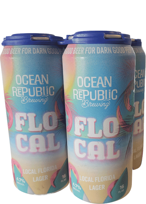 Ocean Republic Flo Cal Lager | Total Wine & More