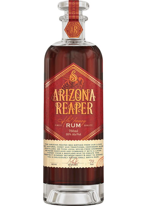 Sienna Arizona Reaper Hot Honey Rum | Total Wine & More