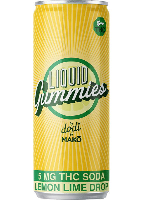 Liquid Gummies THC 5mg Lemon Lime | Total Wine & More