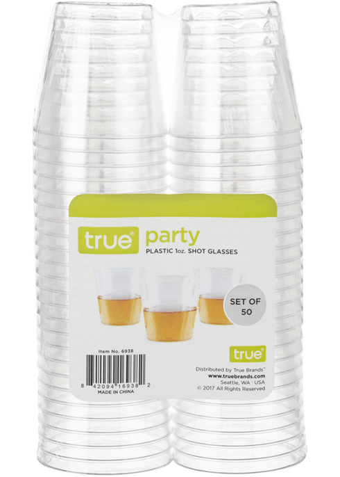 Plastic 1oz Shot Glass Set - 50 pc | Total Wine & More