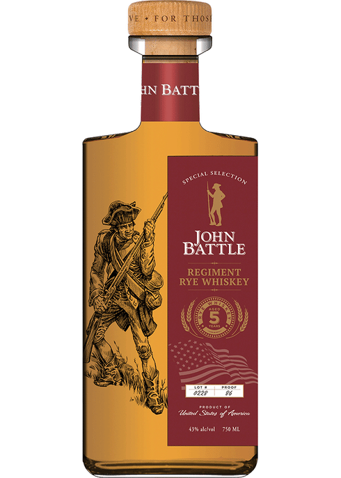 John Battle Regiment Rye Whiskey | Total Wine & More