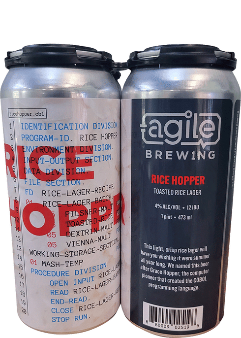 Agile Rice Hopper | Total Wine & More
