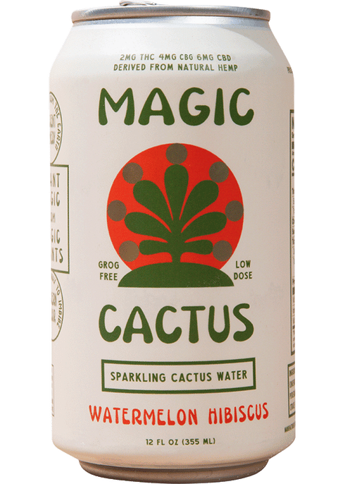Magic Cactus THC 2mg Watermelon Hibiscus | Total Wine & More
