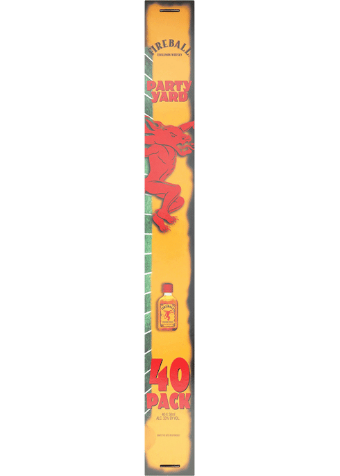 Fireball Party Yard 40 Pack Gift | Total Wine & More