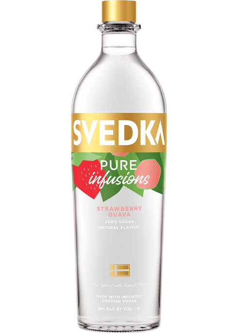 Svedka Pure Infusions Strawberry Guava Vodka | Total Wine & More