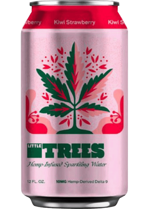 Foothills THC 10mg Lil' Trees Strawberry Kiwi Sparkling Water | Total ...
