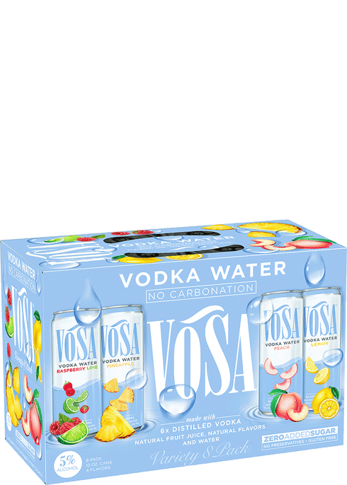 VOSA Vodka Water Variety | Total Wine & More