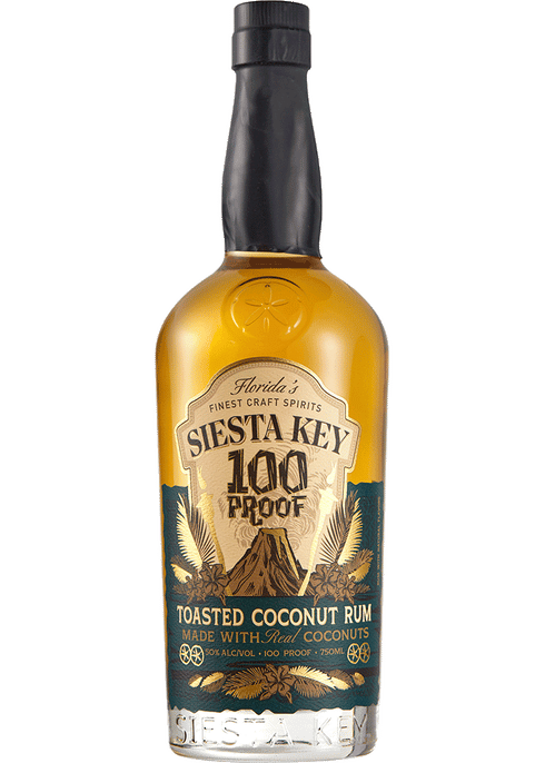 Siesta Key Toasted Coconut 100 Proof Rum | Total Wine & More