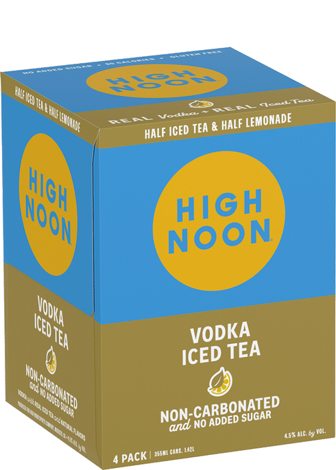 High Noon Vodka Hard Iced Tea Lemonade Half & Half Pack | Total Wine & More