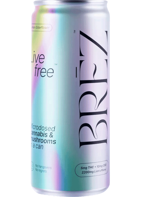 Brez THC 5mg Lemon Elderflower | Total Wine & More