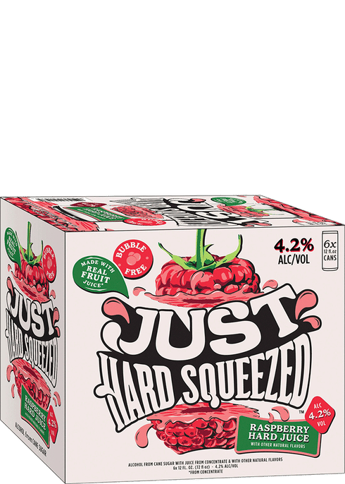 Just Hard Squeezed Raspberry 6pk | Total Wine & More