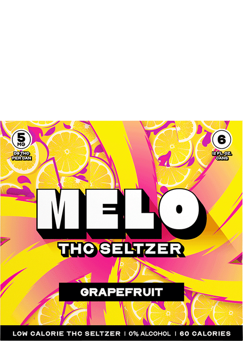 Melo THC 5mg Grapefruit | Total Wine & More