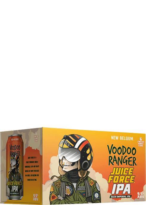 New Belgium Voodoo Ranger Juice Force Hazy Imperial IPA | Total Wine & More