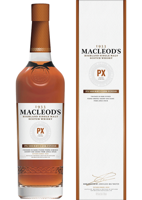 1933 Macleod's PX Sherry Cask Single Malt | Total Wine & More