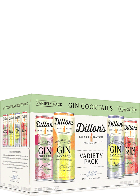 Dillon's Small Batch Gin Cocktails Variety Pack | Total Wine & More