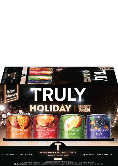 Truly Hard Seltzer Holiday Mix Pack | Total Wine & More