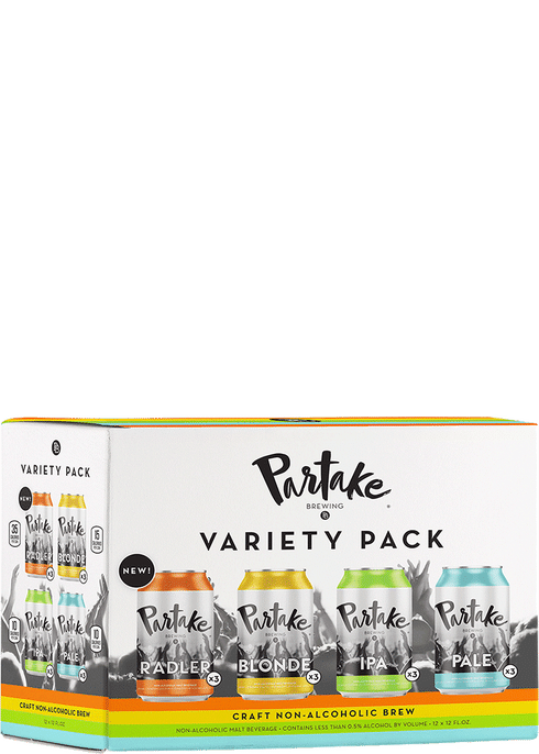 Partake Non-Alcoholic Variety Pack | Total Wine & More
