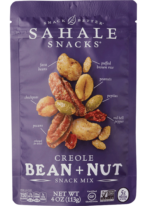 Sahale Snacks Bean + Nut Snack Mix Creole | Total Wine & More