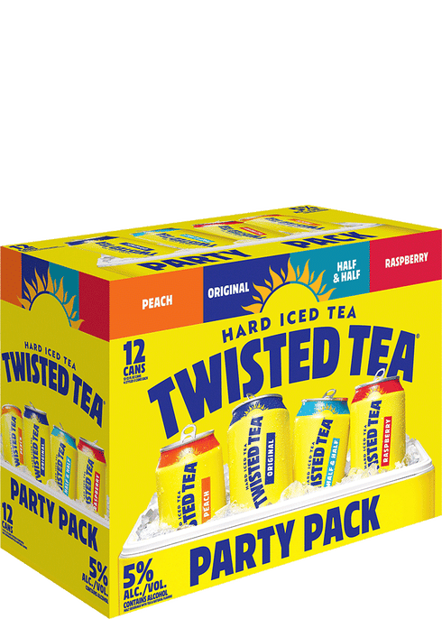 Twisted Tea Party Pack | Total Wine & More - 12pk-12oz Cans