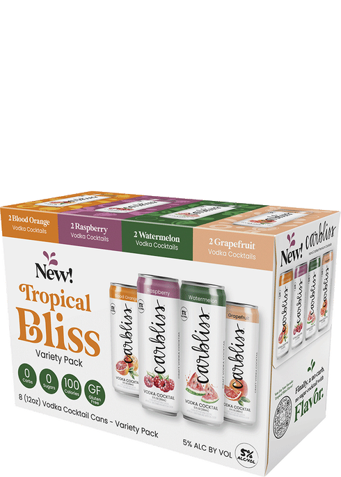 Carbliss Tropical Bliss Variety Pack | Total Wine & More
