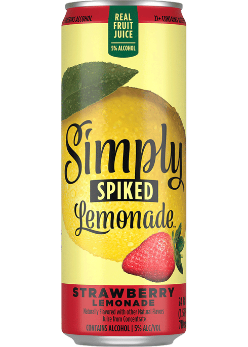 Simply Spiked Strawberry Lemonade | Total Wine & More