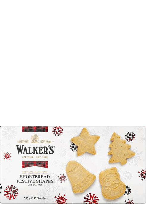 Walkers Assorted Shortbread Festive Shapes Box | Total Wine & More