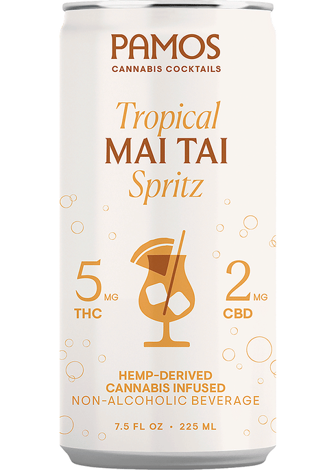 Pamos THC 5mg Tropical Mai Tai | Total Wine & More