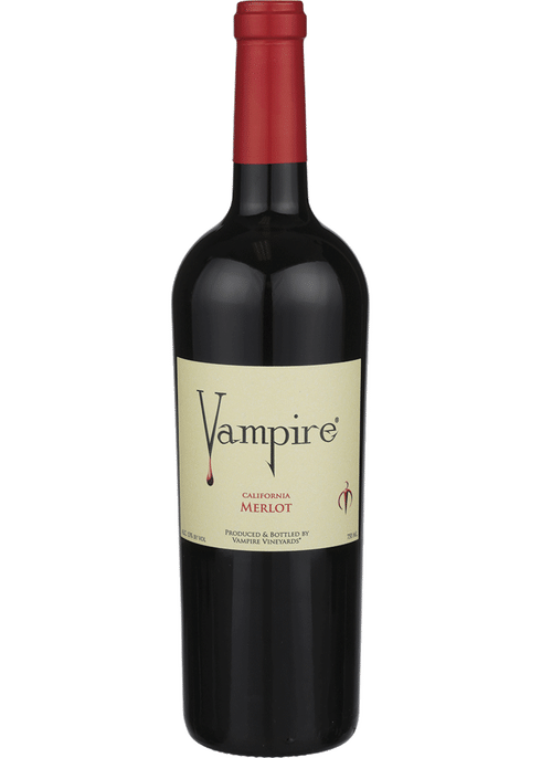 Vampire Merlot Red Wine | Total Wine & More