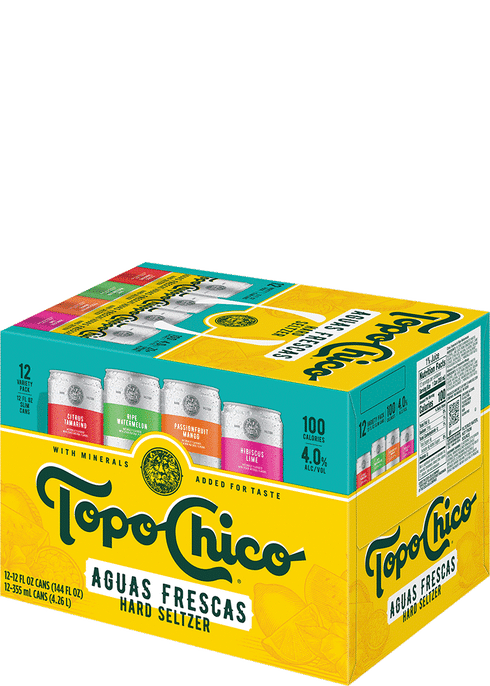 Topo Chico Aguas Frescas Variety | Total Wine & More