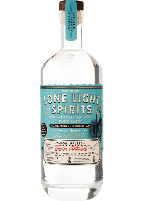 Lone Light Spirits Twelve Botanicals American Dry Gin | Total Wine & More