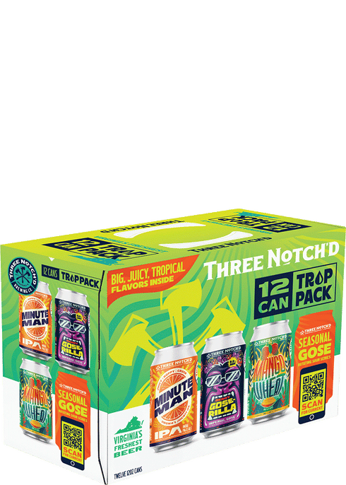 Three Notch'd Trop Pack | Total Wine & More