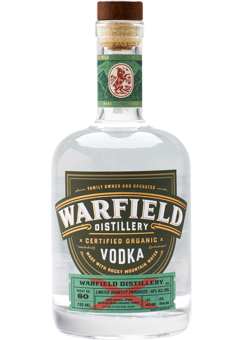 Warfield Organic Vodka | Total Wine & More