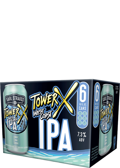 Karl Strauss Tower X West Coast IPA | Total Wine & More