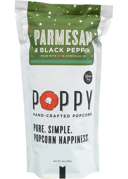 Poppy Parmesan Black Pepper Popcorn | Total Wine & More