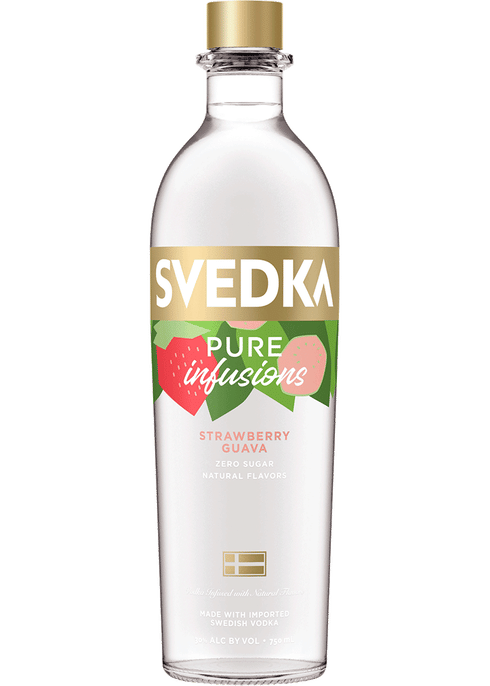 Svedka Pure Infusions Strawberry Guava Vodka | Total Wine & More