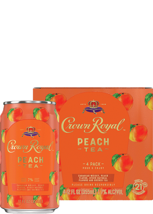 Crown Royal Peach Tea | Total Wine & More