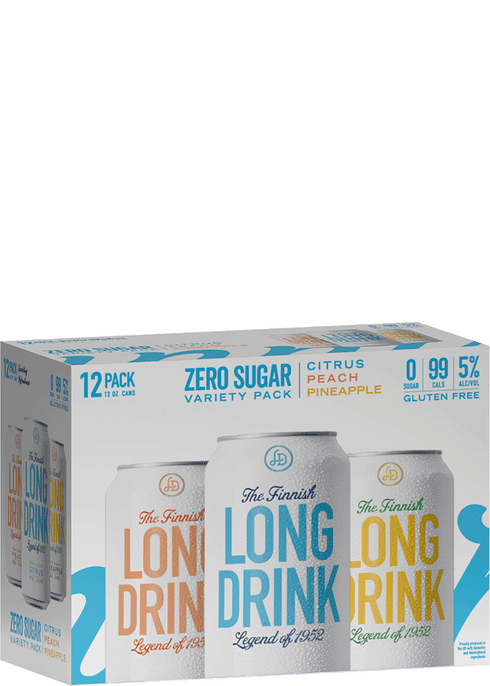 Finnish Long Drink Zero Sugar VP | Total Wine & More