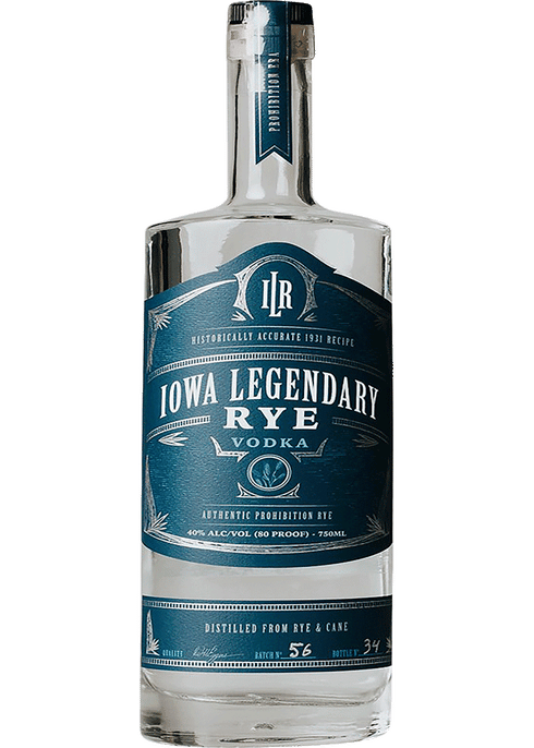 Iowa Legendary Rye Vodka | Total Wine & More