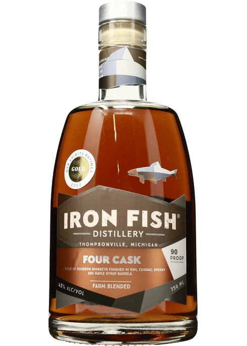Iron Fish Four Cask Bourbon | Total Wine & More
