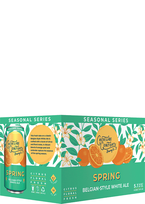 Creature Comforts True Seasonal Spring White Ale | Total Wine & More